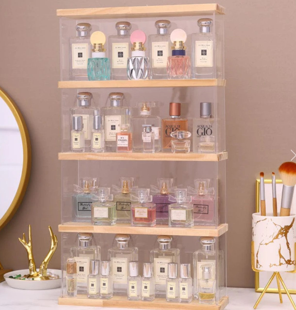 Perfume Display Organizer: The Perfect Way to Showcase Your Fragrance ...