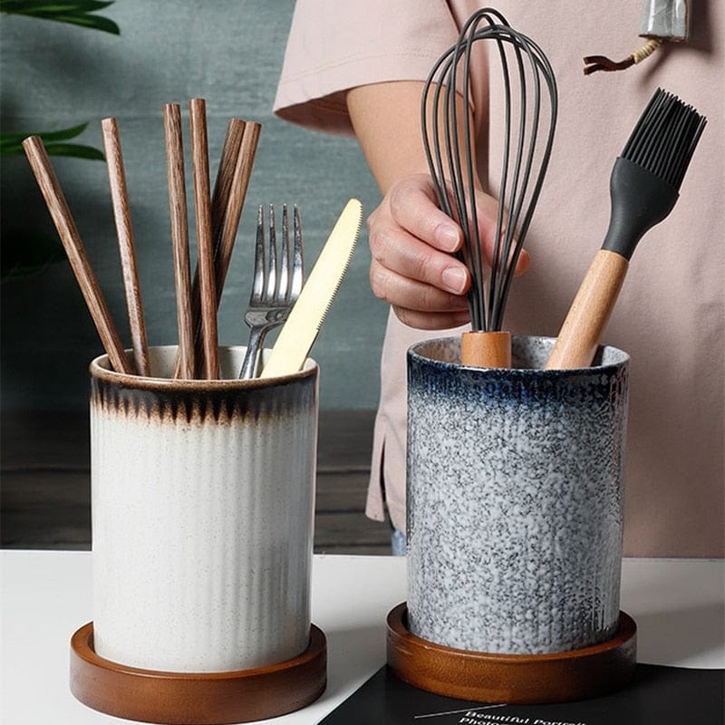 Japanese Style Utensil Holder | Kitchen Storage Solutions | Tilly Living