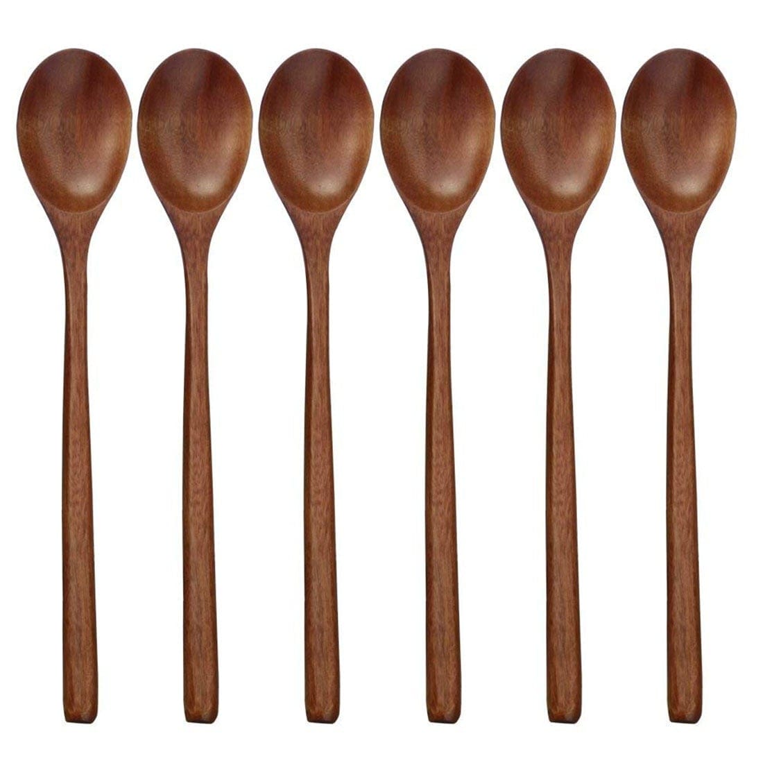 6 piece Set | Soup Spoon Wooden Set | Tilly Living