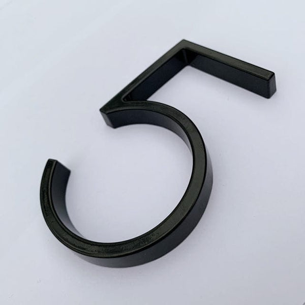 Floating Modern House Numbers | Outdoor House Numbers | Tilly Living